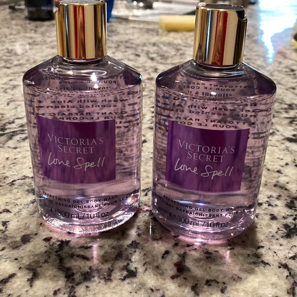 Victoria's Secret | Bath & Body | 2 Vs Love Spell Body Wash | Poshmark